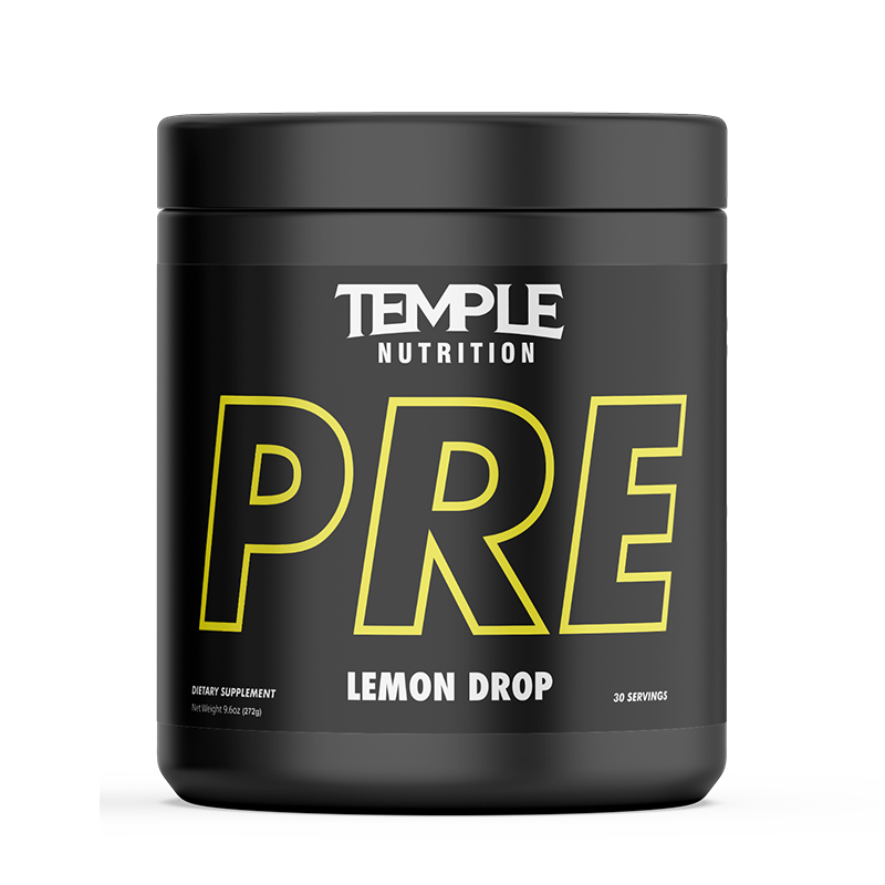 PRE LEMON DROP – Templenutrition